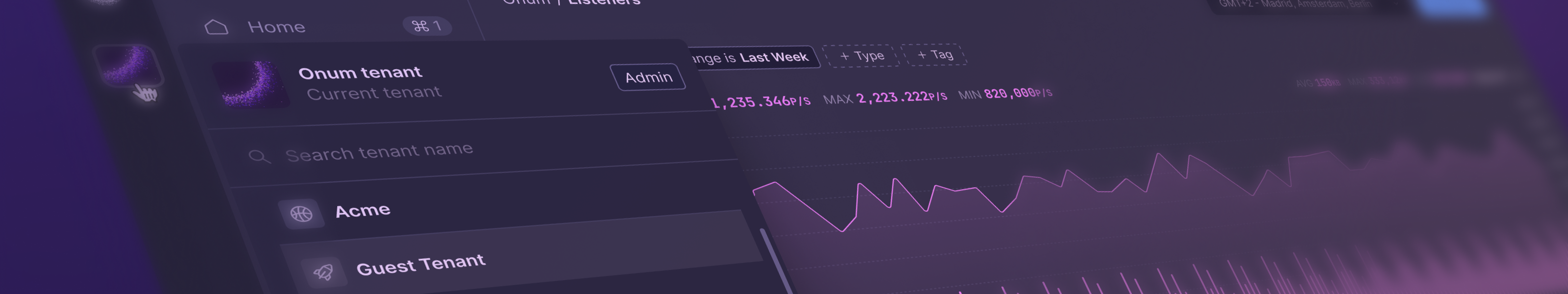 Multitenancy: Multiple Tenants under one roof - Onum